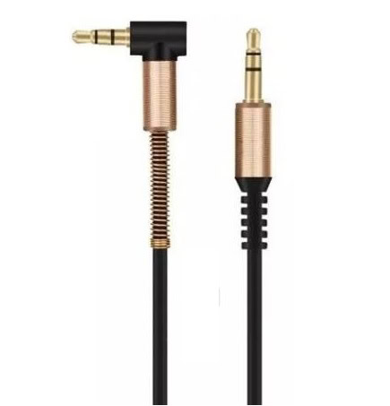 Cable Auxiliar 3.5mm Tipo L Flexiblie 1.5metro - Techline507
