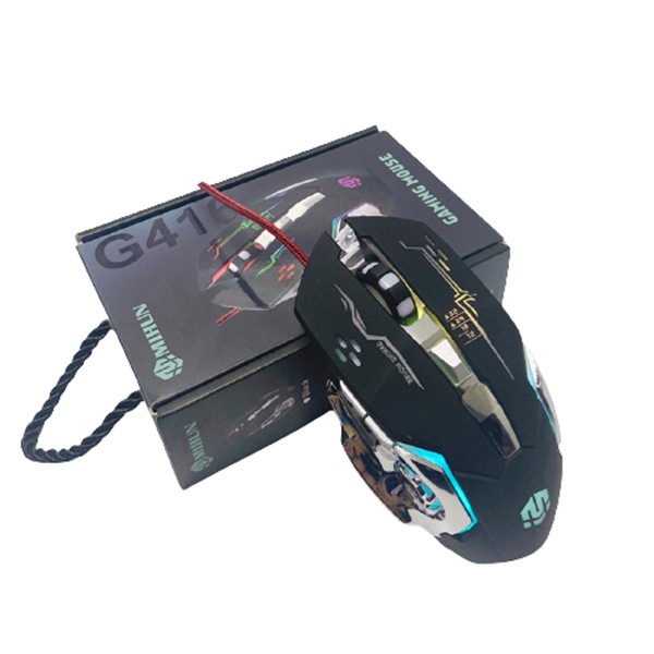 Mouse para juegos MIHUN-G416 con cable macro Led - Techline507