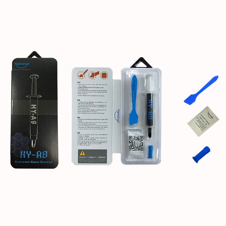 Pasta termica conductividad térmica 11W Halnziye A9 - Techline507