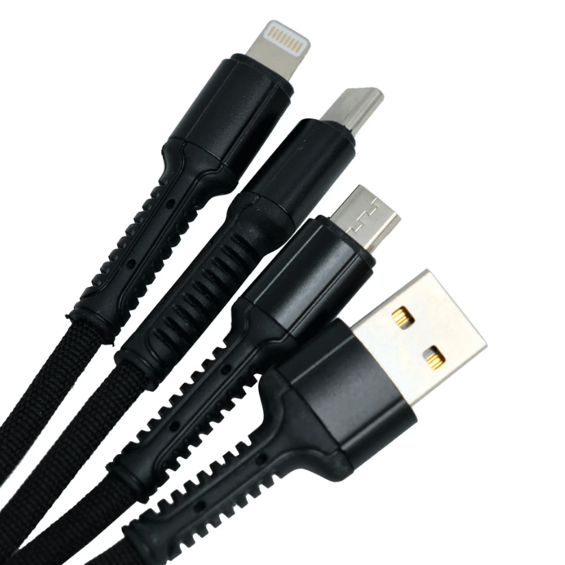Cable recargar rapido 3 in 1 – Techline507