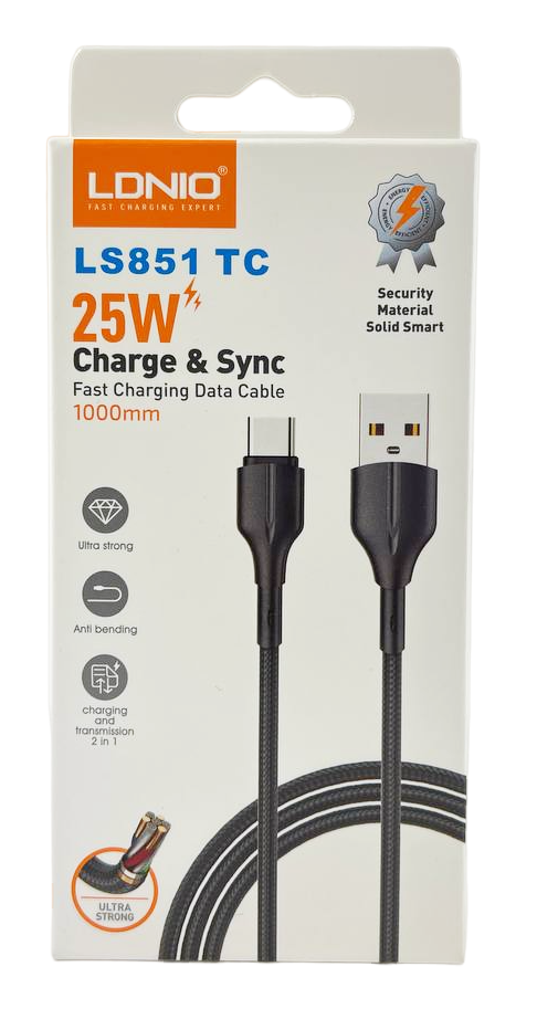 Cable recarga rapido tipo-c 25w – Techline507