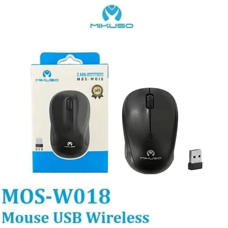 Mouse inalámbrico USB 2.4g MOS-W018 - Techline507