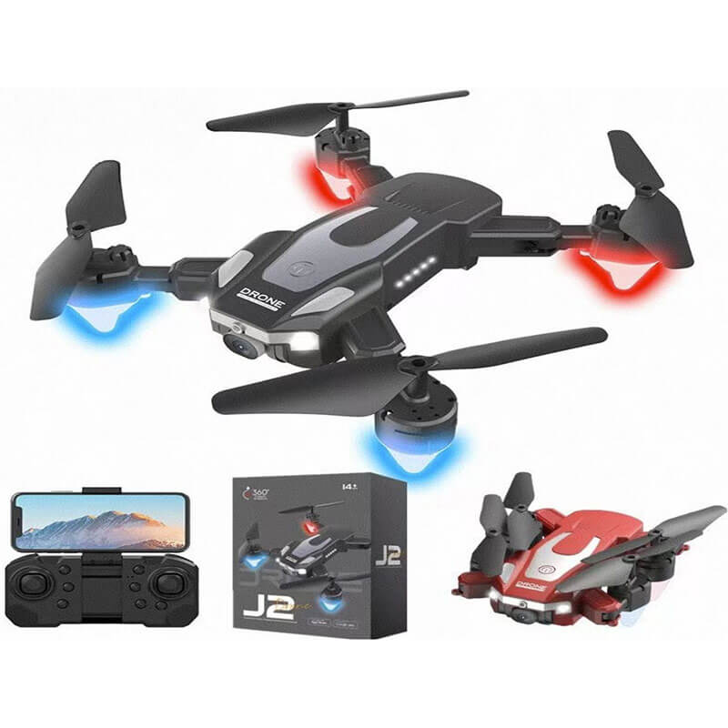 J2 - Dron de control remoto con cámara WiFi de alta calidad - Techline507